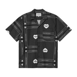 Carhartt Work In Progress Carhartt Wip S/s Heart Bandana Hemd Schwarz 212052001S