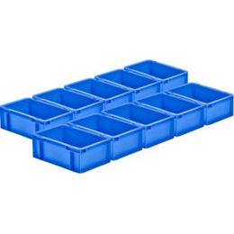 Sch&auml;fer Shop Euro Box SSI Sch&auml;fer EF 3120, 4,2 l, L 300 x B 200 x H 120 mm, blau, 10 St&uuml;ck