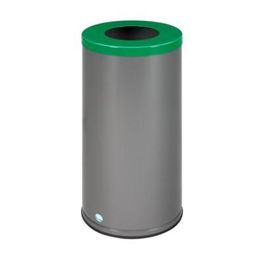 Var Wertstoffsammelger&auml;t WSG 70, 70 l, Aluminium-Griff, 8 kg, freistehend, smaragdgr&uuml;n RAL 6001