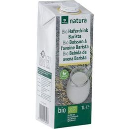 Transgourmet natura Bio Haferdrink Barista, 1 Liter, vegan