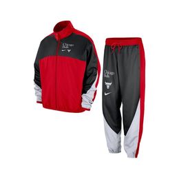Nike NBA Chicago Bulls Courtside Tracksuit Trainingsanzug Rot F657 FD8550-657-S