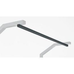 Sch&auml;fer Shop Sch&auml;fer Shop Pure Laufschiene f&uuml;r AST31 Tischaufbau mit H 1615 mm, bis 25 kg, B 2000 x T 30 x H 30 mm, Stahl, anthrazitgrau