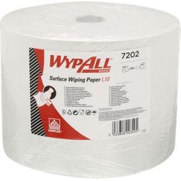 Wypall* Wischtuch L-10 EXTRA + Gro&szlig;rolle, aus Airflexmaterial, 1000 T&uuml;cher, 1-lagig, wei&szlig;