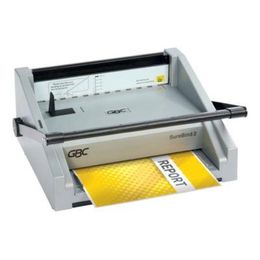 GBC SureBind 2 &ndash; Bindeger&auml;t, bis 500 Blatt, Stanzen 20 Blatt, 51 mm Strip, elektrisch, grau