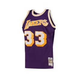 Mitchell & Ness Mitchell And Ness NBA Los Angeles Lakers 1983-1984 Kareem Abdul-jabbar Swingman Trikot Lila SMJYAC18109-LA_L