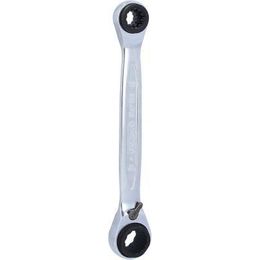 4 in 1 GEARplus umschaltbar Doppel-Ratschenringschl&uuml;ssel, 10x13x17x19mm