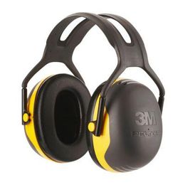 Kapselgeh&ouml;rschutz 3M PELTOR&trade; X2A, EN 352 1:2020, SNR-Wert 31 dB, verstellbarer Kopfb&uuml;gel, gelb-schwarz, 1 St&uuml;ck