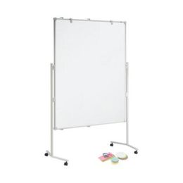 Maul Moderationstafel Pro, Whiteboard/Whiteboard + Moderationskarten-Set mit 360 Karten und 200 Pin-Nadeln