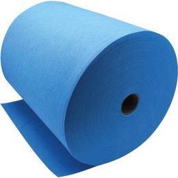 Wipex-SPEZIAL Reinigungst&uuml;cher, 1-lagig, perforiert, rei&szlig;fest, lebensmittelunbedenklich, recyclingf&auml;hig, 100 % Viskose, blau, 1 Rolle mit 400 T&uuml;chern