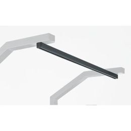 Sch&auml;fer Shop Sch&auml;fer Shop Pure Laufschiene f&uuml;r AST31 Tischaufbau mit H 1615 mm, bis 25 kg, B 750 x T 30 x H 30 mm, Stahl, anthrazitgrau