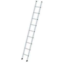 Munk&reg; Sprossen-Anlegeleiter, Aluminium, Traglast 150 kg, Sprossenabstand 280 mm, B 350 mm, 9 Sprossen