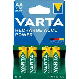 Varta Akkus Power Play Longlife, Mignon AA, 4 St&uuml;ck