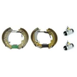Brembo Bremsbackensatz KIT & FIT K 23 035 hinten rechts links vormontiert f&uuml;r PEUGEOT CITRO&Euml;N 42417R 42412W 424237