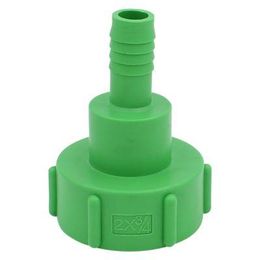 IBC Adapter, f&uuml;r IBC-Tanks mit 2" Auslaufarmatur, Grobgewinde, &Oslash; 55-62 mm, 0,75" Schlaucht&uuml;lle