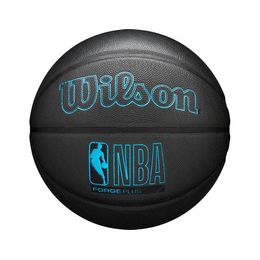 Wilson NBA Forge Plus Spielball Schwarz 1369350037