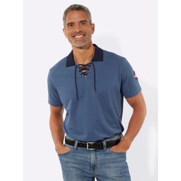 Poloshirt CLASSIC "Kurzarm-Poloshirt", Herren, Gr. 52/54, oliv, 100% Baumwolle, gemustert, mehrfarbig, unifarben, Shirts Poloshirt