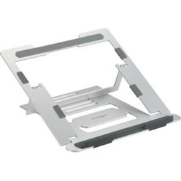 Laptopst&auml;nder Kensington Easy Riser&trade; K50417WW, bis 16&rdquo;, 6-stufig h&ouml;henverstell- und neigbar, faltbar, B 239 x T 14 x H 239 mm, Aluminium, silber