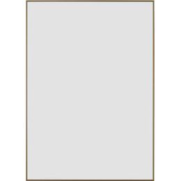 moedel Wandschild Madrid, DIN A3, Aluminiumrahmen, Klebemontage, Polyester-Abdeckung, B 299,5 x H 422,5 mm, bronze