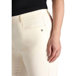 sheego Gro&szlig;e Gr&ouml;&szlig;en Bengalinhose in 7/8-L&auml;nge mit Seitenschlitzen, champagner, Gr&ouml;&szlig;e 46 - Damen