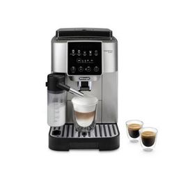 De'Longhi De'Longhi Kaffeevollautomat Magnifica Start ECAM 220.80.SB, f&uuml;r Bohnen/Pulver, 1450 W, bis 1,8 l/250 g, LatteCrema Hot Milchsystem, silber-schwarz