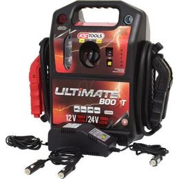 12 V + 24 V Batterie-Booster, mobiles Starthilfeger&auml;t 1700 A