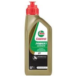 Castrol POWER1 ULTIMATE 2T/ 1 L 15FFB3 Motor&ouml;l f&uuml;r PIAGGIO YAMAHA MOTORCYCLES VESPA HONDA KTM PEUGEOT SIMSON KYMCO SUZUKI APRILIA MBK CAGIVA SACHS HY