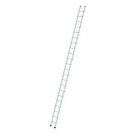 Munk&reg; Sprossen-Anlegeleiter, Aluminium, Traglast 150 kg, Sprossenabstand 280 mm, B 350 mm, 22 Sprossen