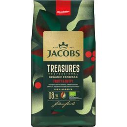 Jacobs Kr&ouml;nung Bohnenkaffee Treasures Expresso, ganze Bohnen, St&auml;rke 8/10, T&uuml;te mit 1 kg