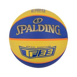 Spalding Tf-33 Gold Fiba Rubber Basketball Trainingsball Trainingsball Blau 84352Z-2Z-OS