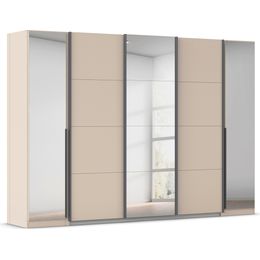 Schwebet&uuml;renschrank OTTO HOME "Dreh-/Schwebet&uuml;renschrank Kleiderschrank Familie, Agordo", beige (beige (champagner)), B:301cm H:210cm T:62cm, Holzwerkstoff, Schr&auml;nke, Schwebet&uuml;renschrank