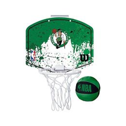 Wilson NBA Boston Celtics Team Mini Hoop Basketball Set Mini Basketballkorb Gr&uuml;n WTBA1302BOS-1SIZE