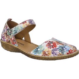 Sandale Josef Seibel "Rosalie 42, multicolor", Damen, Gr. 40, bunt (multicolor), Obermaterial: 100% Rindsleder Leather cow., Schuhe Sandale
