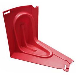 Hochwasserbarriere, modularer Aufbau, Eckst&uuml;ck f&uuml;r Innen, Winkel von 30&deg;, L 550 x B 680 x H 528 mm, ABS-Kunststoff, rot, 1 St&uuml;ck