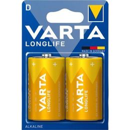 Batterie Mono D Varta Longlife, 1,5 V, 2 St&uuml;ck