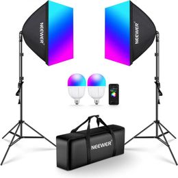 NEEWER NK800 60cm Softbox LED Videolicht-Set inkl. Stative