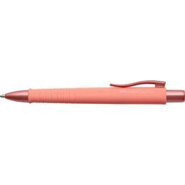 Faber-Castell Druckkugelschreiber Poly Ball XB, XB-Mine, Urban Coral