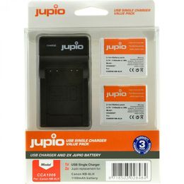 Jupio Value Pack: 2x Battery NB-6LH
