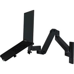Monitor Wandarm Ergotron LX Pro, bis 34&Prime;, neig-/schwenkbar, h&ouml;henverstellbar, Tischklemme, VESA, Metall, schwarz