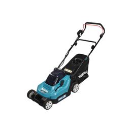 Makita Akku-Rasenm&auml;her 2x18V4Ah 2Akku+Do.LG DLM382PM2)