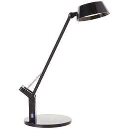 Brilliant Tischleuchte "Kaila", schwarz, 1, H: 52cm, 1 Stk., Leuchten, LED Tischlampe mit Induktionsladeschale, Tischleuchte
