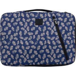 Exacompta Laptoph&uuml;lle Sleeve 13&ndash;14 Zoll Zen, gepolstert, Eckschutz, versenkbarer Griff, Fronttasche, recycelt