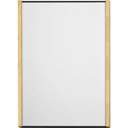 moedel Wandschild LMH, DIN A4, wechselbare Einlagen, Klebemontage, B 221,5 x H 299,5 mm, Ahorn/schwarz