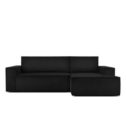 KONSIMO Ecksofa Napi schwarz Ma&szlig;e (cm): B: 262 H: 88 Sofas > Sofas nach Material > Stoffsofas &raquo; Sofa DE