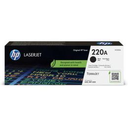 HP 220A Original LaserJet Tonerkartusche, Schwarz, ca. 1.800 Seiten, TerraJet Technologie, f&uuml;r HP Color LaserJet Pro und Enterprise Serien