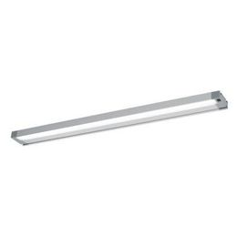Waldmann Systemleuchte WLA LED , 3700 Lumen, 5000 K, Ra > 80, L 1300 x B 120 x H 40 mm, Geh&auml;use eloxiert, Kunststoff grau