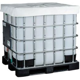 Kuhlmann IBC-Isolierhaube, f&uuml;r 1000 l IBC-Container mit Lebensmitteln, L 4400 x B 150 x H 100 mm, wei&szlig;
