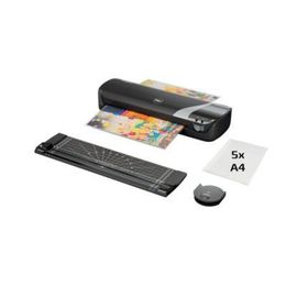 GBC Inspire+ 4in1 A4 Laminierger&auml;t &ndash; Hei&szlig;/Kalt, 75&ndash;125 &micro;m, 4 Min, 8 Folien/10 Min, Cutter, Eckenabrunder, DIN A4