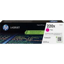 HP 220X Original LaserJet Tonerkartusche, Magenta, ca. 5.500 Seiten, hohe Reichweite, TerraJet Technologie, f&uuml;r HP Color LaserJet Pro & Enterprise