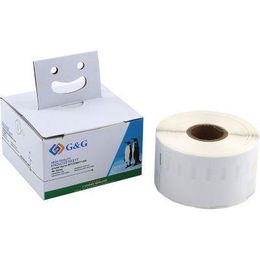 G&G Etiketten G&G, kompatibel zu Dymo 11356/s0722560, 41 x 89 mm, selbstklebend, abl&ouml;sbar, Thermopapier, wei&szlig;, 1 x 300 St&uuml;ck