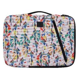 Exacompta Laptoph&uuml;lle Sleeve 15&ndash;16 Zoll Afrika, gepolstert mit Eckschutz, versenkbarer Griff, 58% recycelt